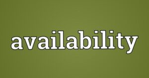 12 Other Ways to Say “Availability”